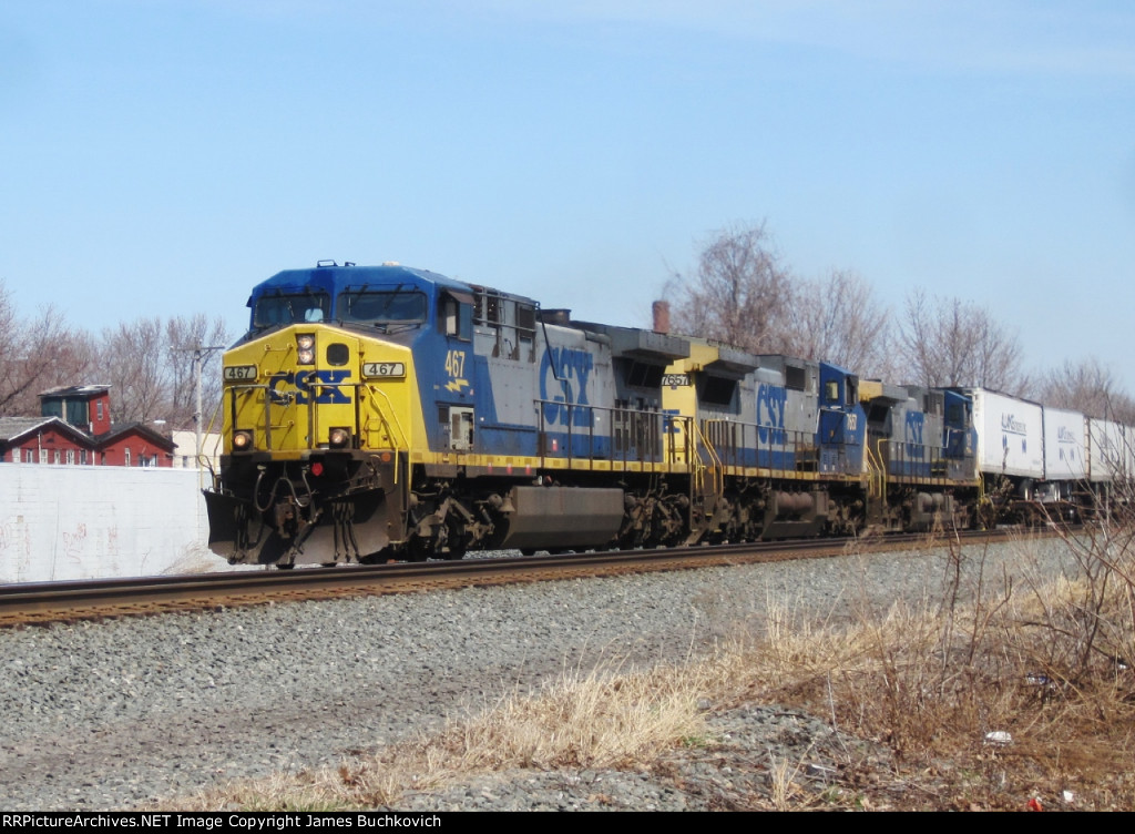 CSX 467 and CSX 7657